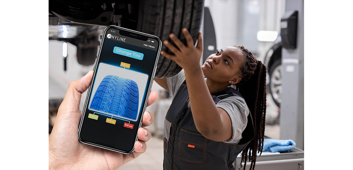 Anyline Launches Industry-First Tyre Tread Scanner for Smartphones