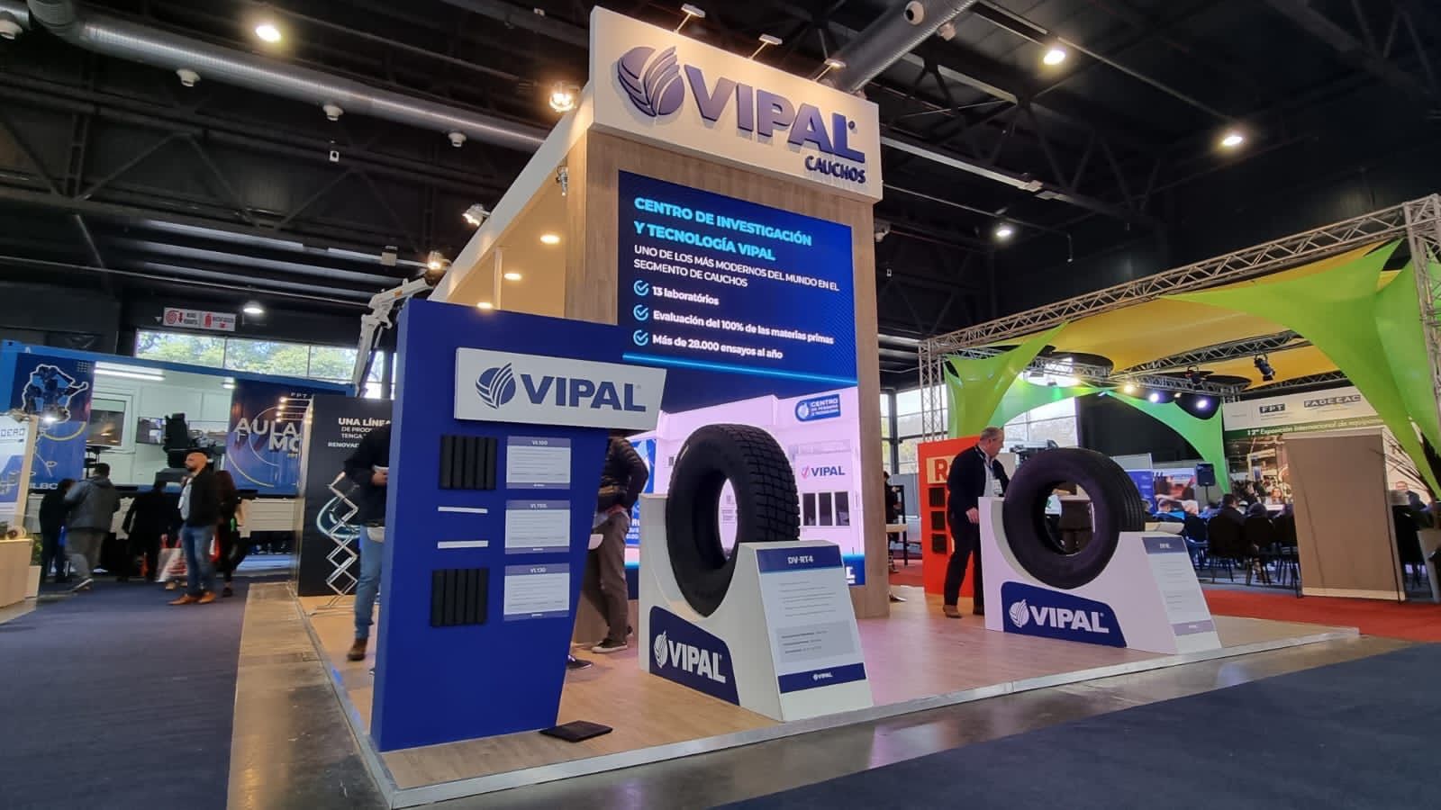 Vipal presents recent launches at Expo Transporte 2024 | Retreading ...